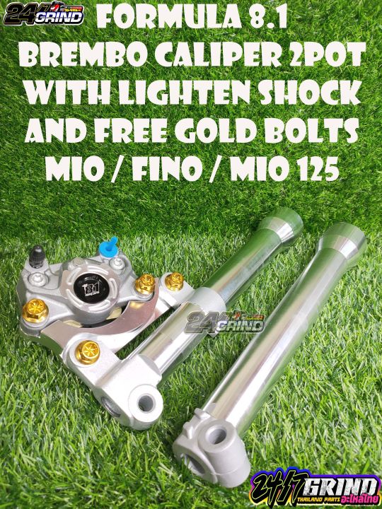 YAMAHA MIO SPORTY / FINO LIGHTEN FRONT SHOCK V3 WITH 8.1 FORMULA ...