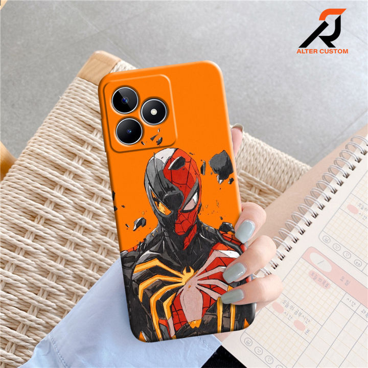 Alter Custom Case Spiderboy Pattern for Realm Narzo C53 Nfc Case C53 ...
