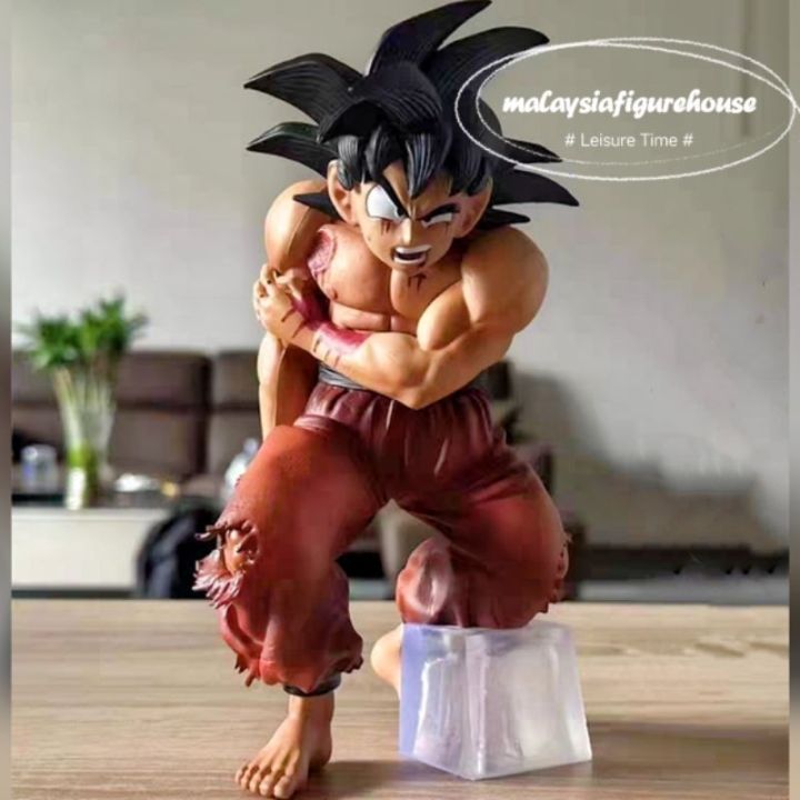 26CM DRAGON BALL Z INJURED SON GOKU TENKAICHI BUDOKAI COPY RESIN FIGURE ...