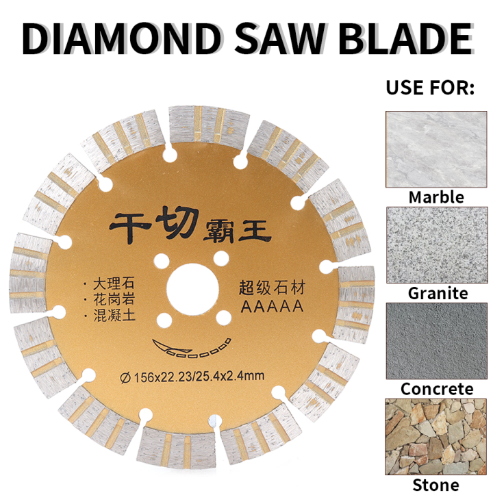 6 Inch 150MM Professional Stone Dry Cutting Disc Concrete Granite ...