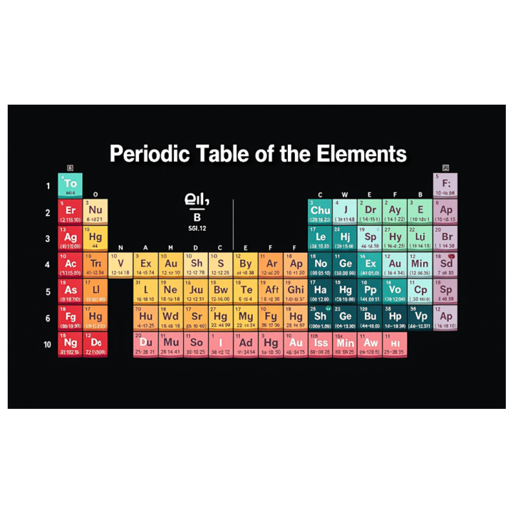 Chemistry Classroom Decoration Learning Banner Poster for Science Fair ...