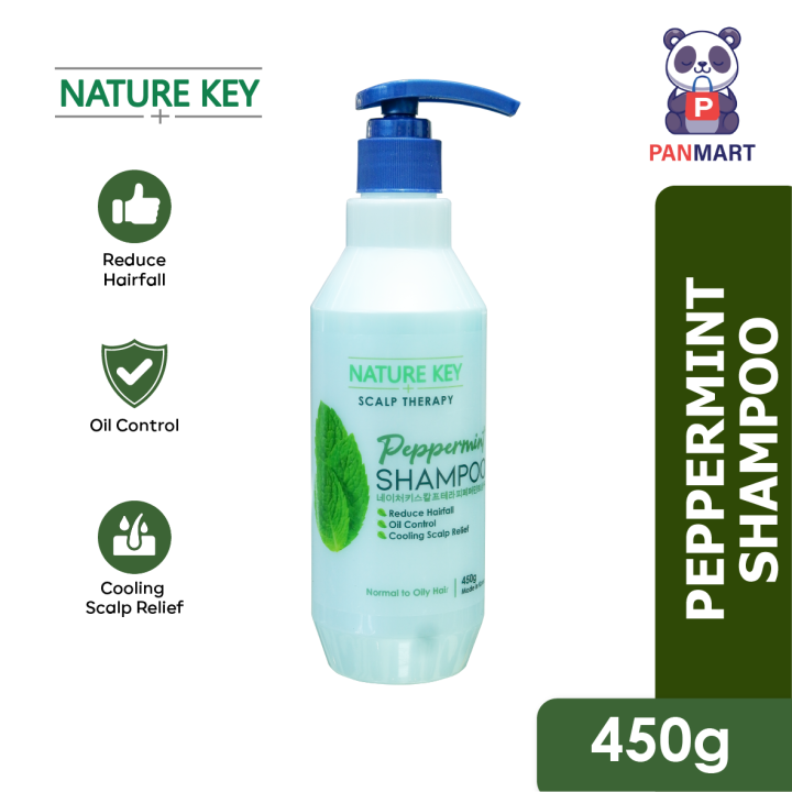 NATURE KEY Peppermint Cool Shampoo - 450ml | Lazada Singapore