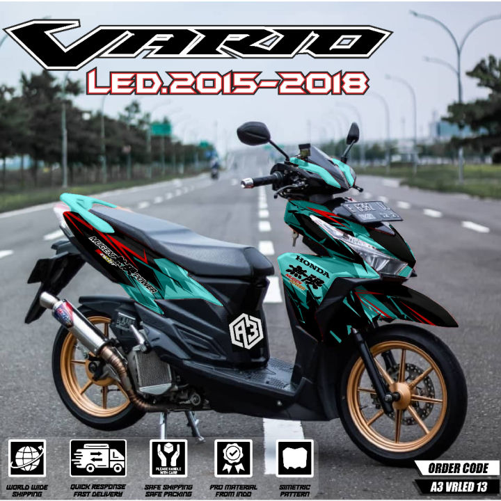 Decal Sticker Vario led 125 150 full body 2015/2016/2017 - Decal Vario ...