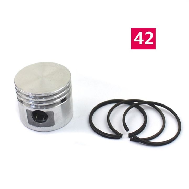 Piston Type Air Compressor Piston With 3Pcs Piston Ring 42mm 47mm 48mm ...