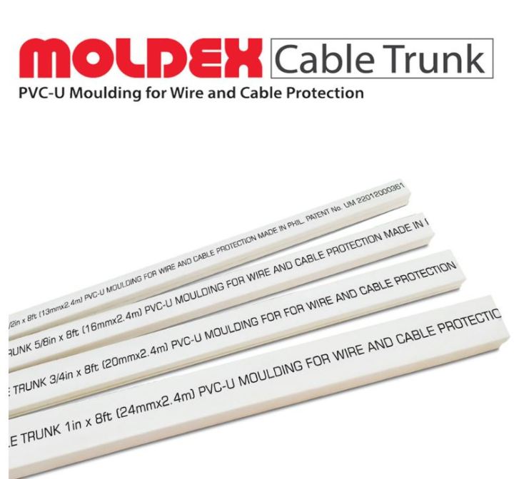 MODEL CABLE TRUNK 1/2 inch x 1 foot wire and network cable protection ...