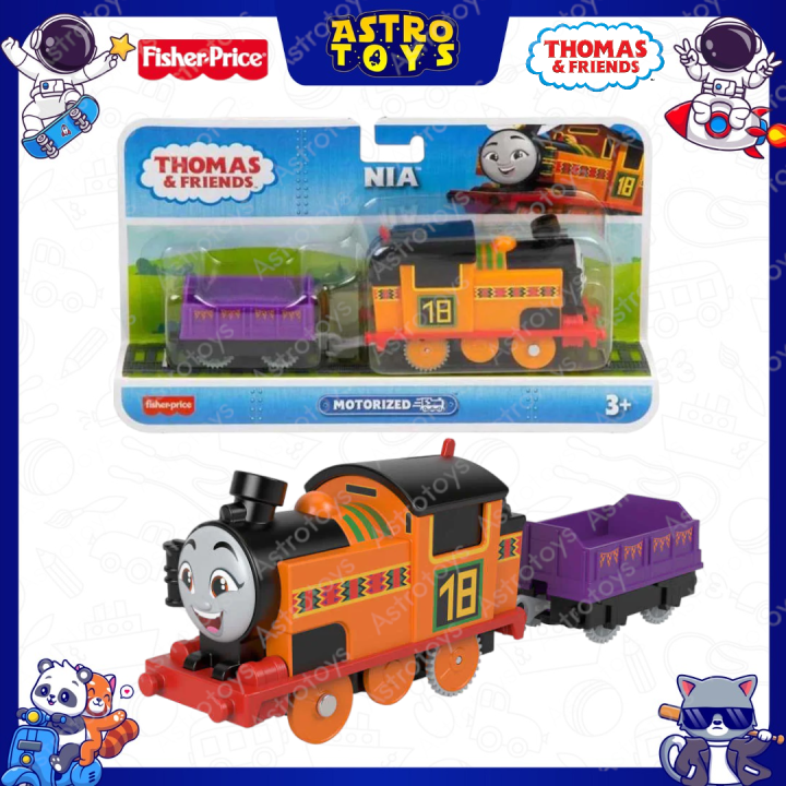 Fisher Price Mainan Kereta Thomas and Friends Trackmaster Motorized Nia ...