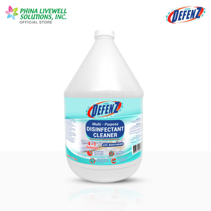 Phina Livewell Defenz Multi-purpose Disinfectant Cleaner 1 gallon ...