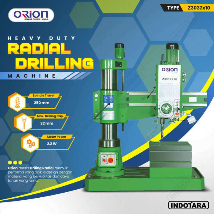 Mesin Bor Duduk Orion Radial Drilling Machine Z3032x10 | Lazada Indonesia
