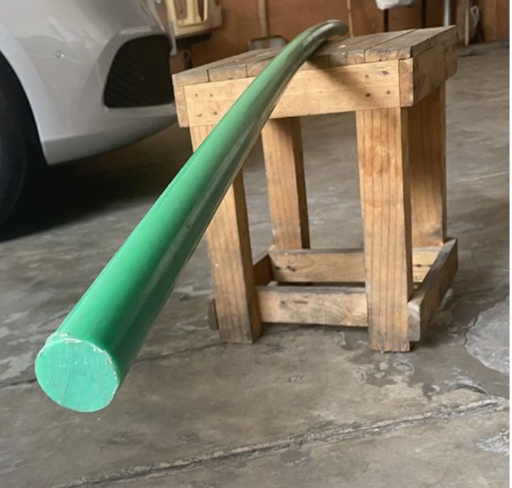 30mm diameter x 1 meter Ultra High Molecular Weight Polyethylene UHMWPE ...