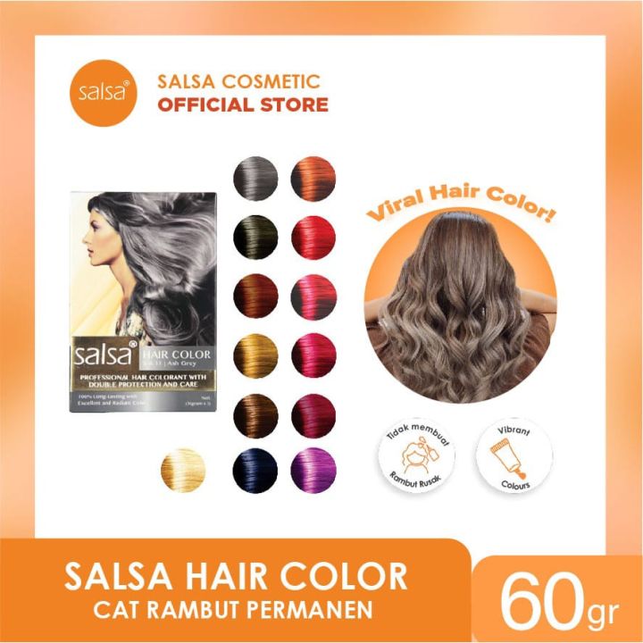 SALSA Hair Color - Cat Semir Rambut Permanen | Lazada Indonesia
