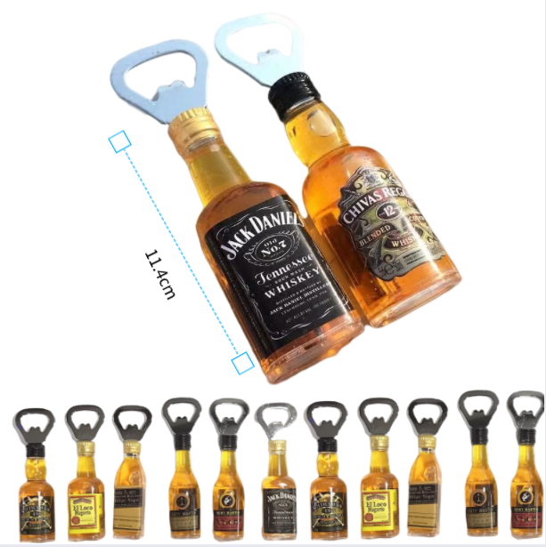 Ref magnet Beer bottle opener / magnetic decorations / wine style ...
