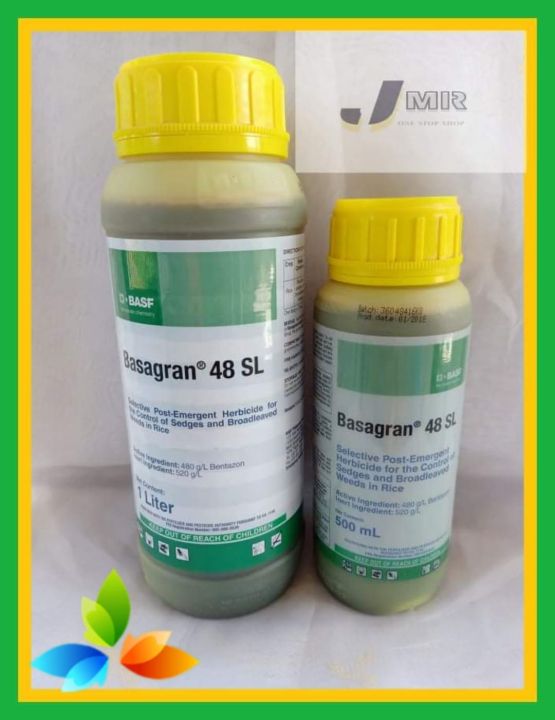 Basagran 48SL Selective Post Emergent herbicide 1000ml/ 500ml by BASF ...