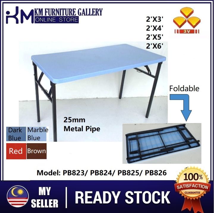 KM Furniture 3V Folding Banquet Table /Function Table/ Catering Table ...