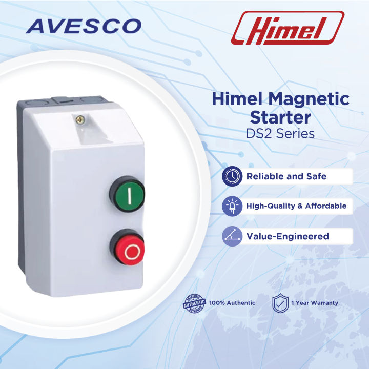 Himel Magnetic Starter | HDS2 Series | with Enclosure and Push Button ...