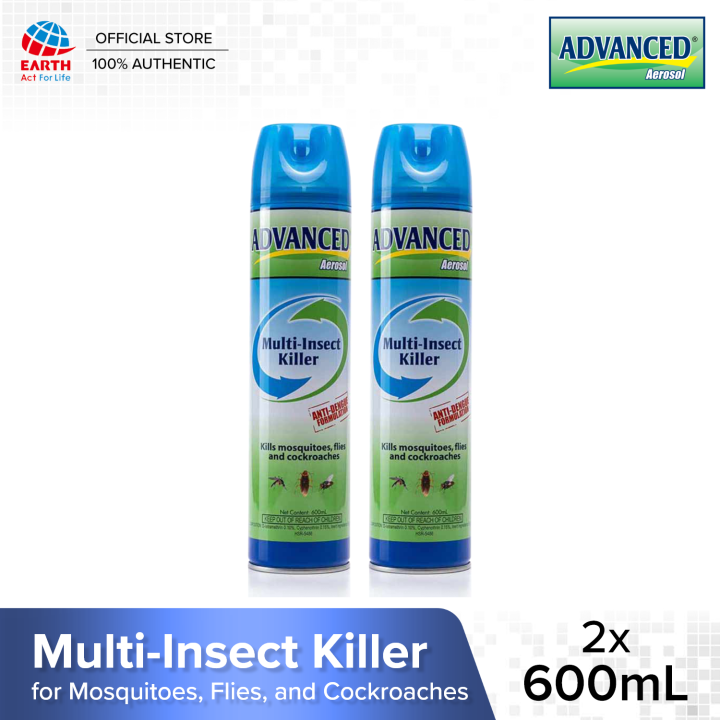 Advanced Multi-Insect Killer Aerosol 600 mL 2's | Lazada PH
