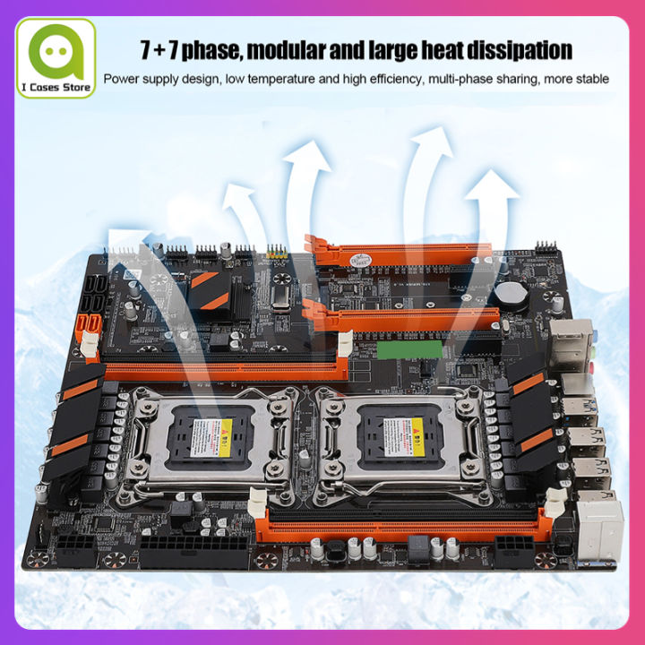 【ราคาถูกสุด】 Dual Socket Desktop Motherboard เมนบอร์ดเดสก์ท็อปซ็อกเก็ต ...