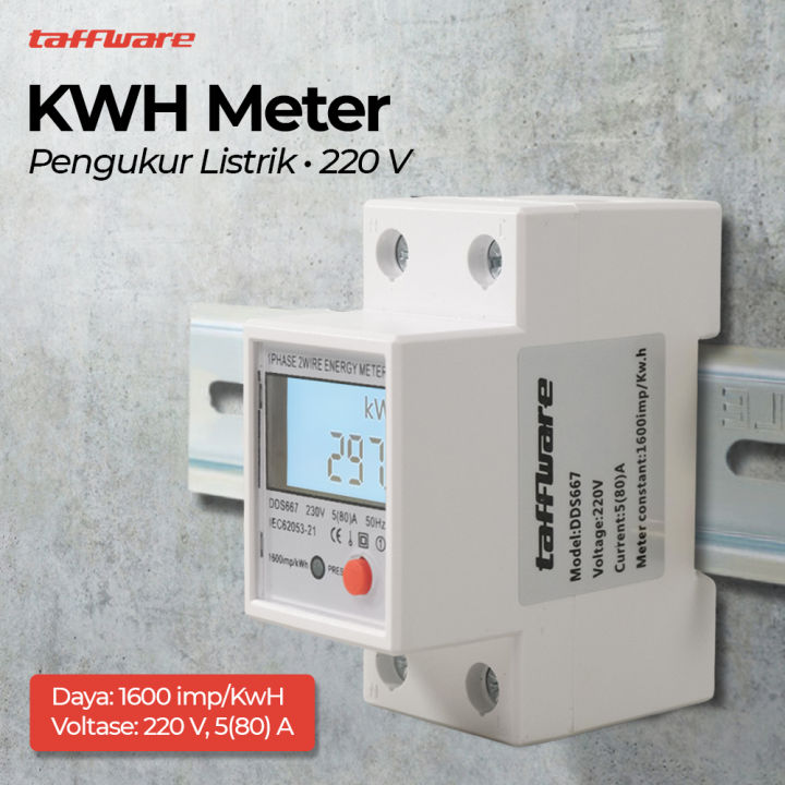 KWH Meter Pengukur Listrik 220V 80A | Lazada Indonesia
