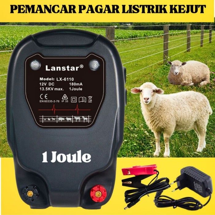PEMANCAR ARUS PAGAR LISTRIK PERTANIAN PERKEBUNAN PETERNAKAN 1 JOULE ...