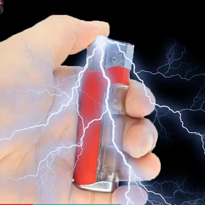 YT Electric Shock Fake Lighter Prank Toys for Kids random color Funny ...
