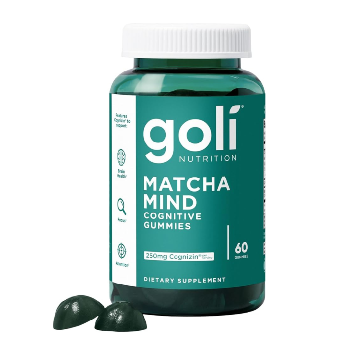 Goli Nutrition Matcha Mind Cognitive Gummies 60 Count | Lazada PH
