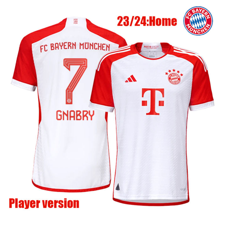 Bayern Munich 2023-24 Home soccer jersey MANE 23/24 BAYERN player jersey CHOUPO-MOTING CANCELO ...