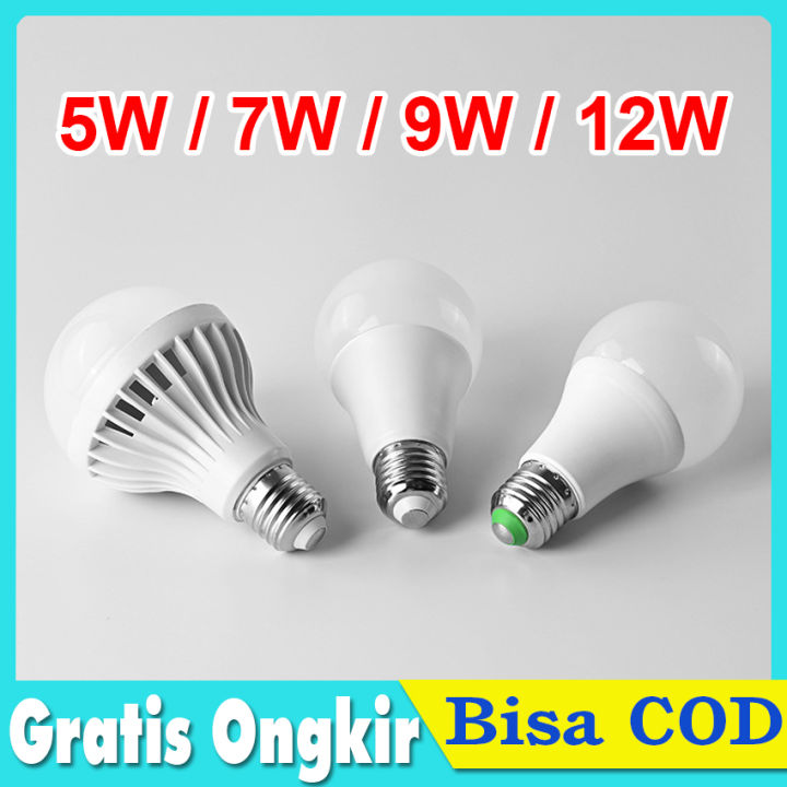 Lampu Sensor Gerak/Lampu Sensor Cahaya Otomatis Malam/E27 Lampu Bohlam Led 12W 9W 7W 5W Sensor ...