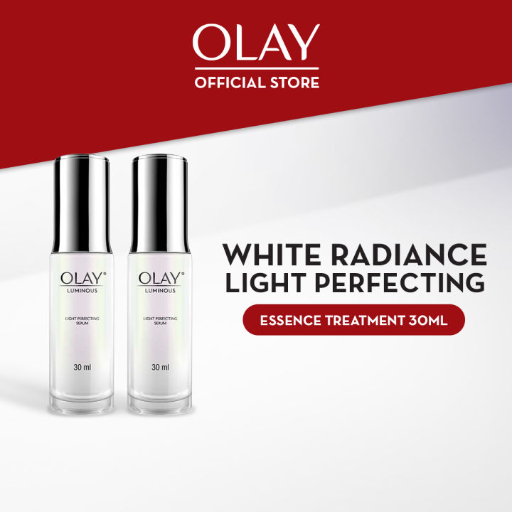 Olay White Radiance Light Perfecting Essence Treatment 30ml Set of 2 ...