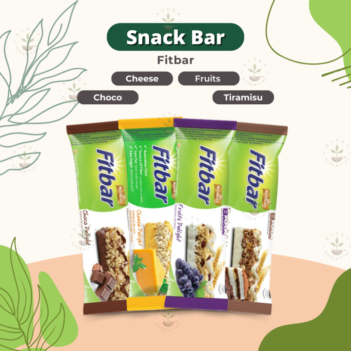 Fitbar Multigrain - Fit Bar Snack Rendah Kalori - Snack Diet | Lazada ...