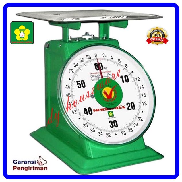 TIMBANGAN DUDUK TIMBANGAN VIETNAM BUAH JARUM NHON HOA 60 KG Nonghoa 60Kg | Lazada Indonesia
