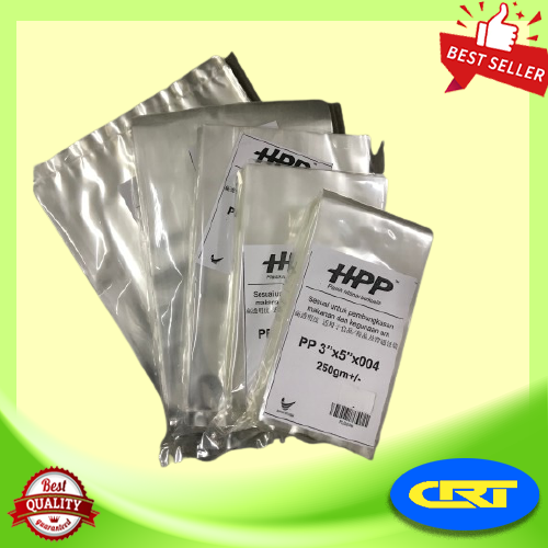 0.04 PP Plastic Bag Transparent Plastik Clear / 0.04 PP Plastic Bag ...