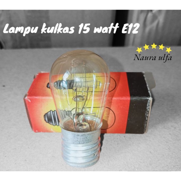 LAMPU KULKAS | LAMPU SHOWCASE | LAMPU FREZEER | LAMPU KULKAS UKURAN E12 ...