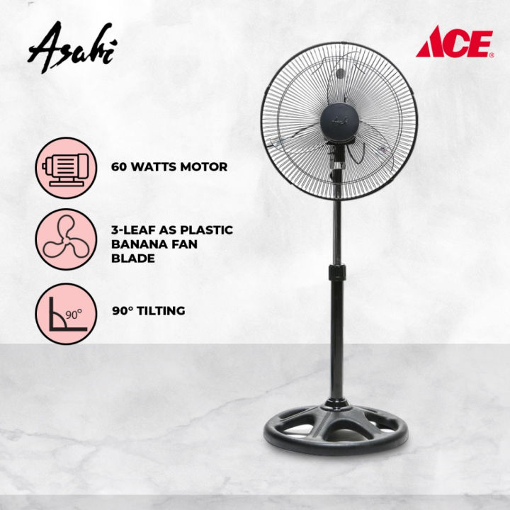 Asahi PF-630 Super Power Stand Fan 16in. | Lazada PH