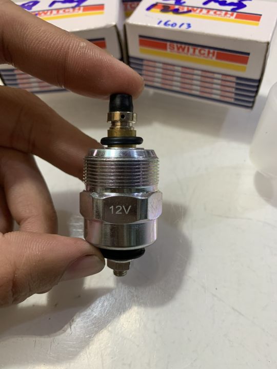 Cảm Biến SOLENOID, Van tắt máy, van đóng mở cửa dầu bơm cao áp 12V-24V ...