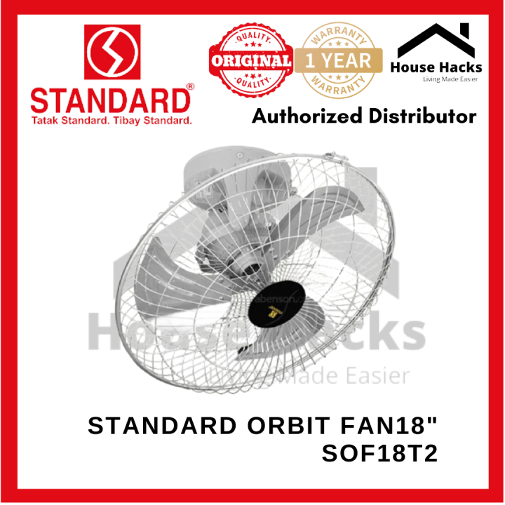 Standard orbit fan18" SOF-18T2 (House Hacks) | Lazada PH