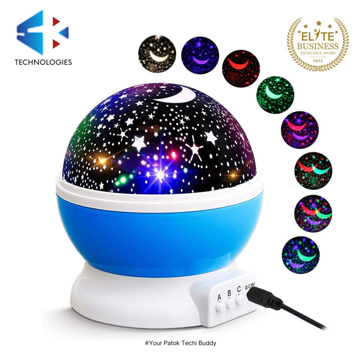 Star Master Dream Rotating Projection Lamp | Lazada PH