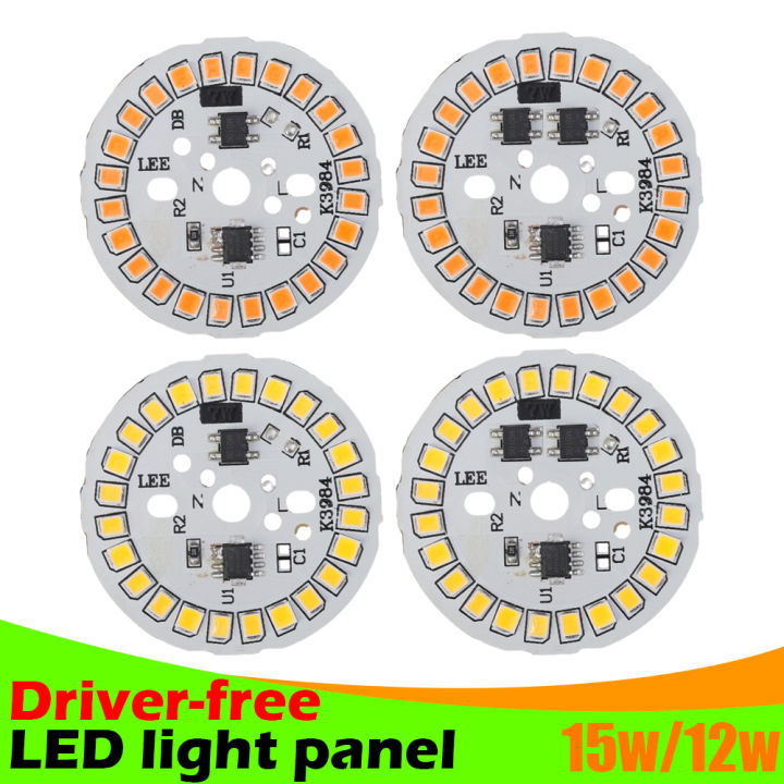 LED Bulb Patch Lamp Circular Module Light Source Plate for Bulb Light ...