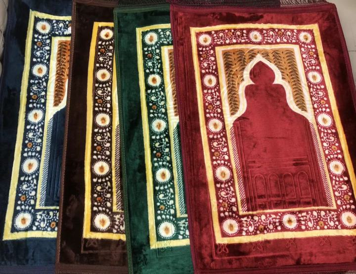 80*120cm carpet portable prayer rug muslim floor mat high quality big ...
