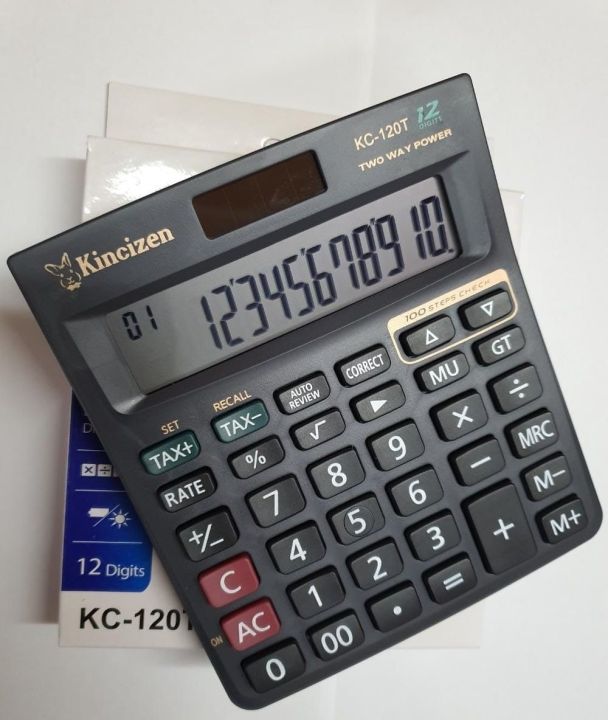 Alat Hitung Kalkulator 120T 12 Digit | Lazada Indonesia