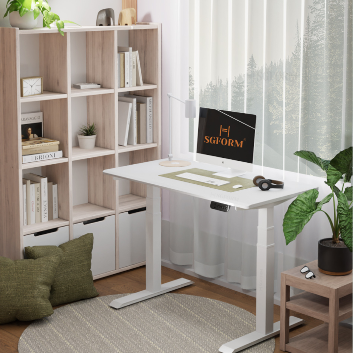 OfficeOne Adjustable Table, Three Segment, Dual Motor | Lazada Singapore