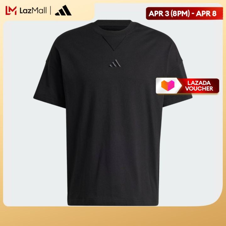 adidas Lifestyle ALL SZN Tee Men Black IY4150 | Lazada PH