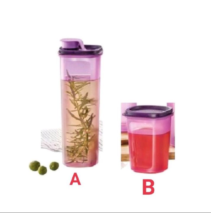 Tupperware breezy pour set - 930ml /440ml | Lazada