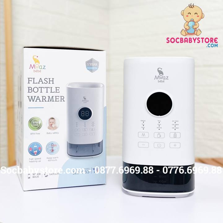Máy hâm sữa thông minh siêu tốc Moaz BéBé MB033 | Lazada.vn