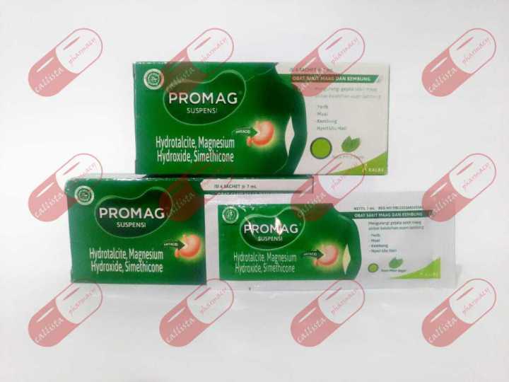 Promag Liquid Sachet 7 ml / Promag Cair / Obat Maag / Nyeri Ulu Hati ...