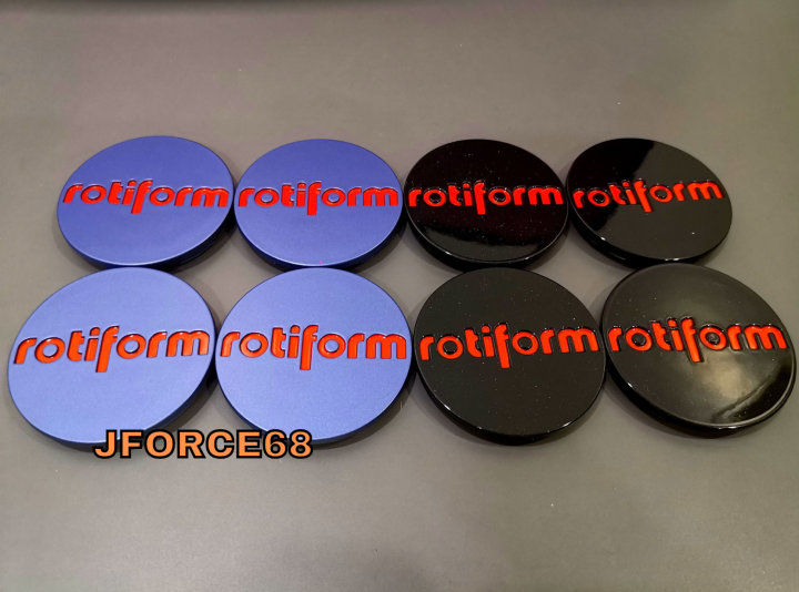 Rotiform ROC Cap Wheel Cap Logo 4pcs=65mm Sport Rim Cap Penutup Rim ...