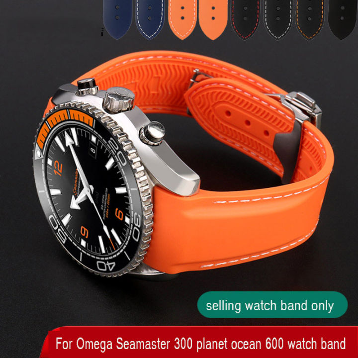 Brand strap for Omega Seamaster 300 Speedmaster 20mm 22mm blue black ...