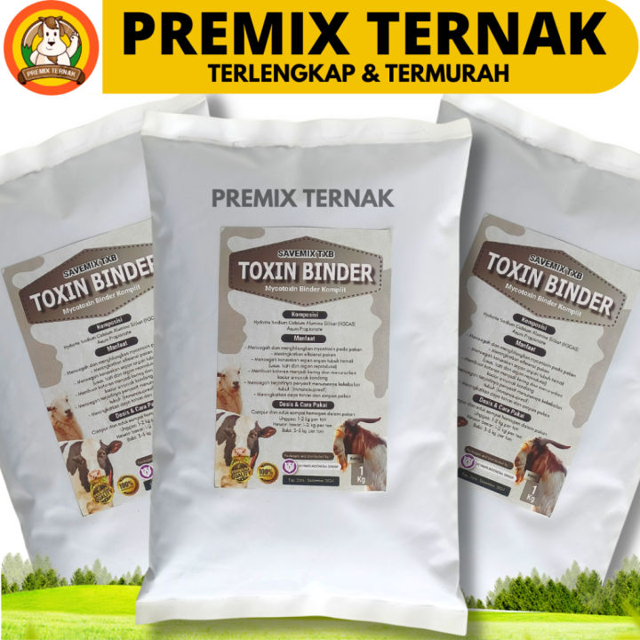 Toxin Binder Pakan 1kg - Savemix - Mencegah dan menghilangkan mycotoxin ...