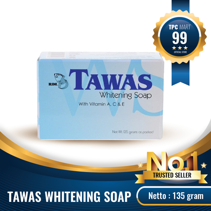 RDL Tawas Whitening Soap 135g/ Face & Body/ Armpit/ Lipatan/ Kekangan ...