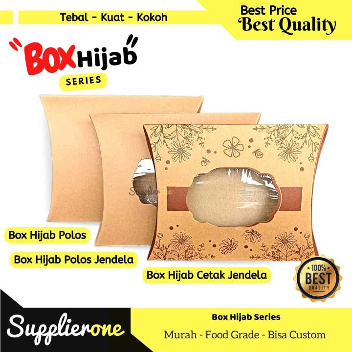 Dus Box Hijab Isi 25 | Dus Kerudung | Dus Scraf | Dus Souvenir | Lazada ...