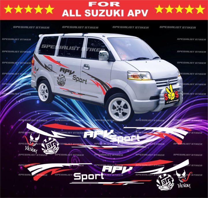 Stiker Suzuki APV 2005 Model Venom Terbaru | Lazada Indonesia