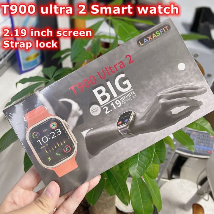 Original T900 Ultra 2 Smart watch 1 1 Series 9 49mm Big 2.19 Inch Sports Smartwatch for woman ...